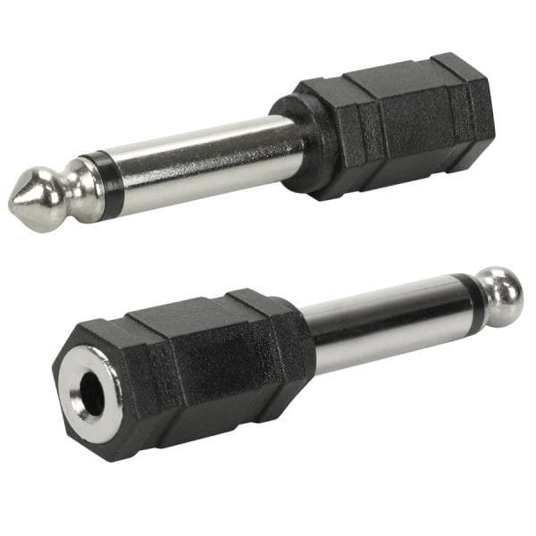 Adaptador P10 Mono Macho para P2 Mono Fêmea - Eletro Parts