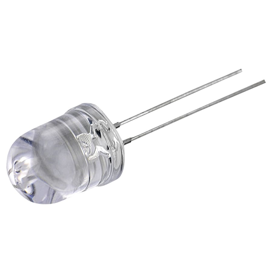 Led Alto Brilho 10mm Branco 14.000MCD - Eletro Parts