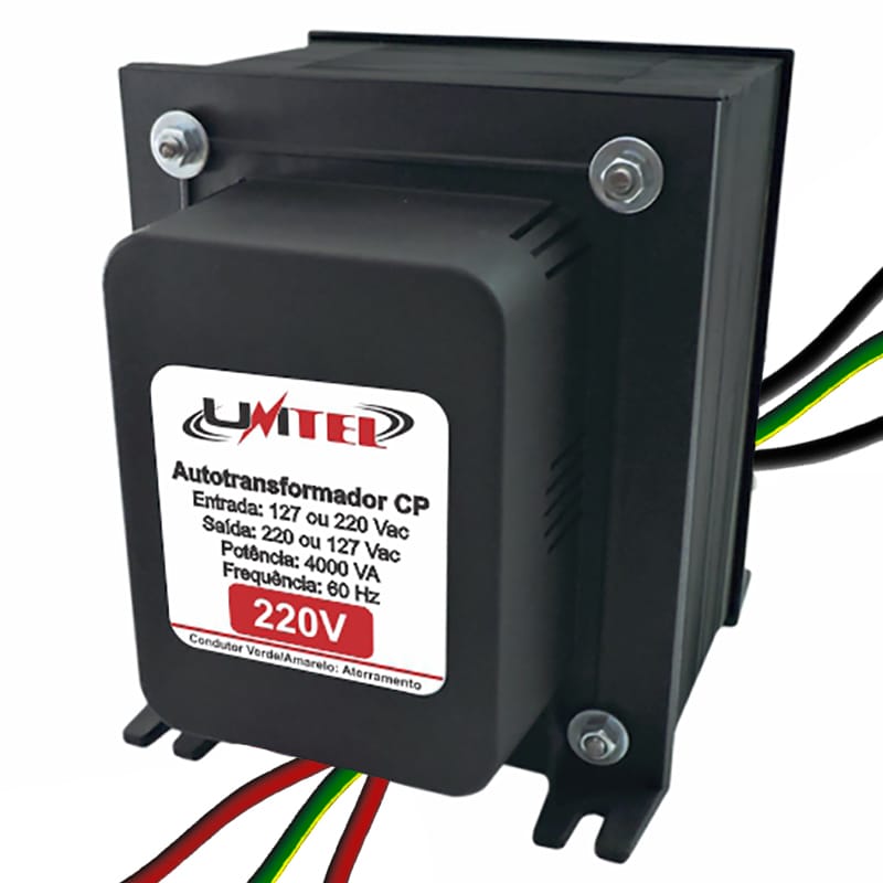 Autotransformador 3.000VA – Bivolt - Eletro Parts