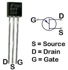 Transistor MPF102 - N-Channel - Eletro Parts