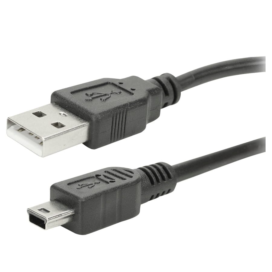 Cabo USB para Mini USB V3 - 2.0 - Eletro Parts