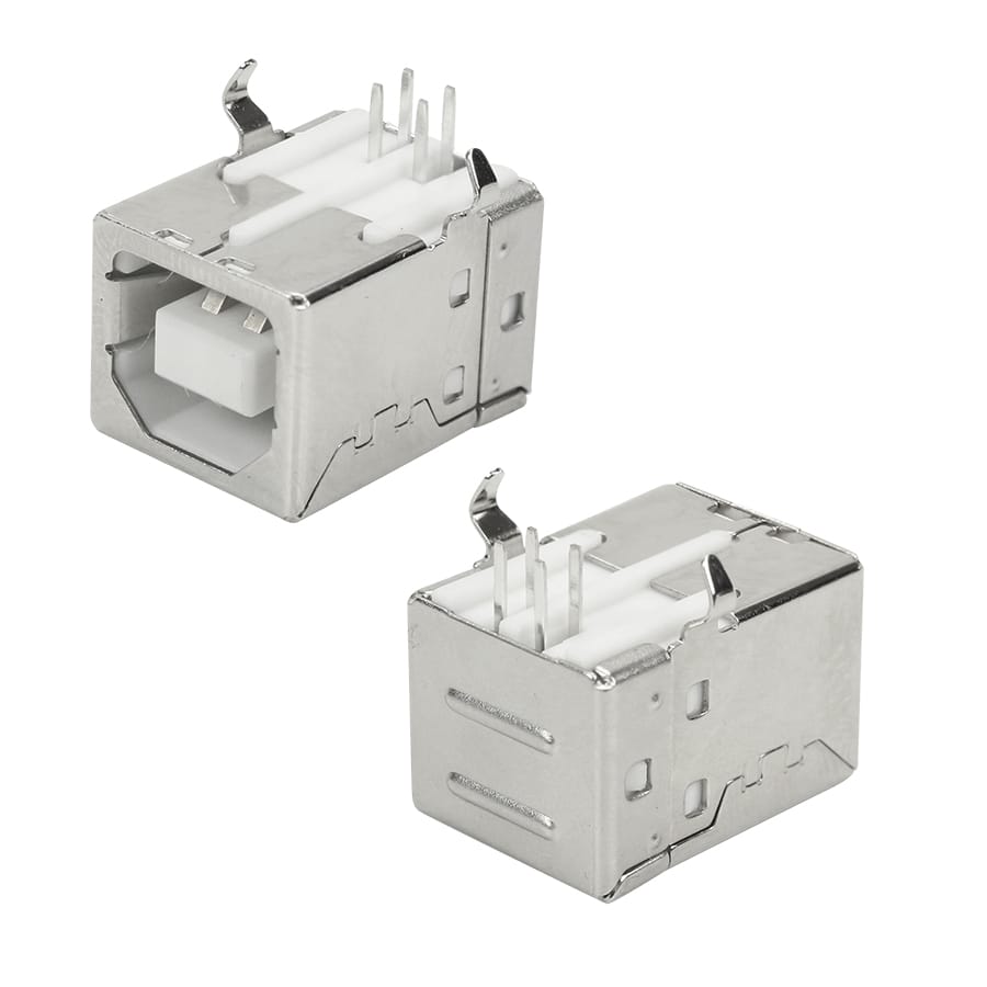 Conector USB B Fêmea para Placa - Eletro Parts