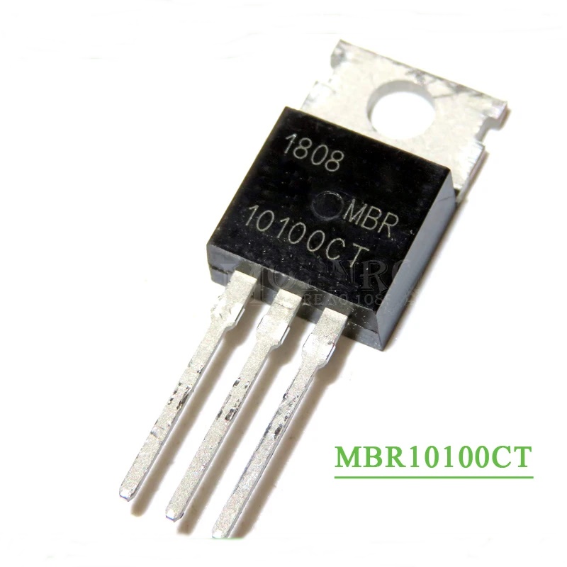 Diodo MBR 10100CT 10A / 100V - TO-220 - Eletro Parts