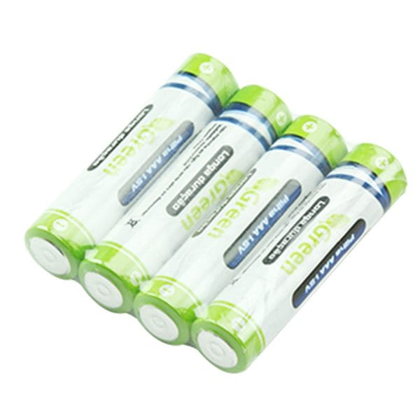 Pilha Palito AAA Green - Pacote C/ 4 Unidades - Eletro Parts