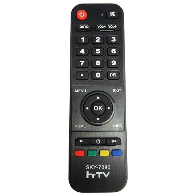 Controle Remoto Receptor HTV Box 3 / Box 5 / IPTV - Eletro Parts