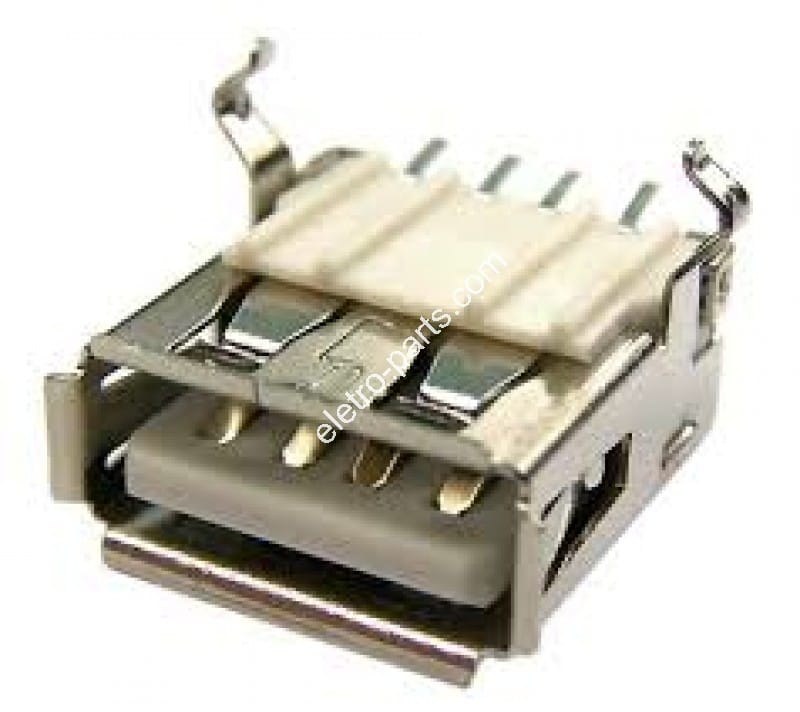Conector USB Fêmea para PCI 180º - Eletro Parts
