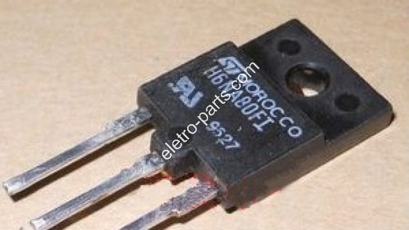 Transistor H6NA80FI - Eletro Parts