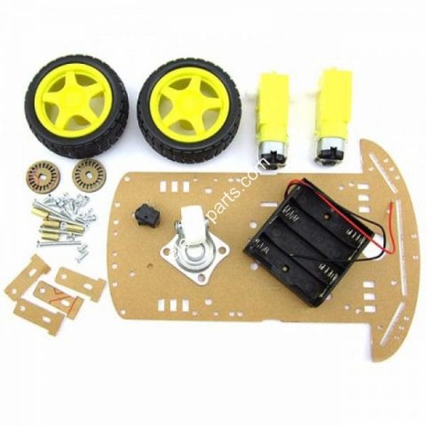 Kit Chassi Robo 2WB para Arduinos - Eletro Parts