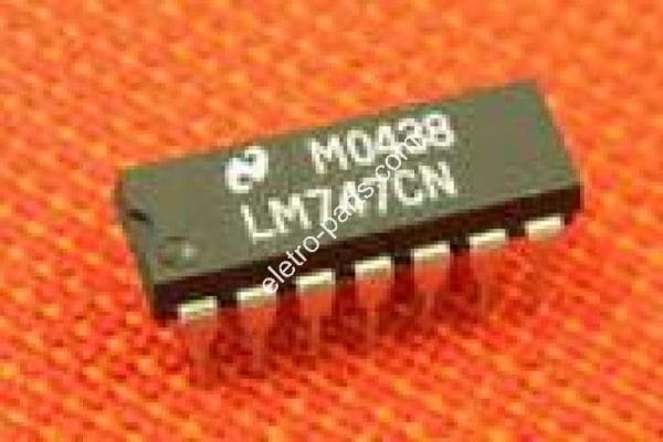 Circuito Integrado LM747 - Eletro Parts