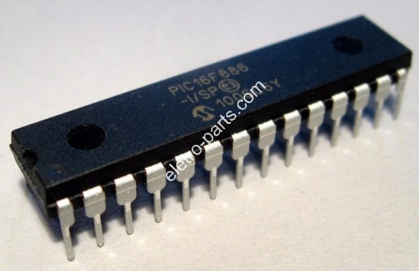 Circuito Integrado PIC16F886 -I/SP - Eletro Parts