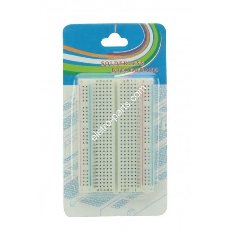 Mini Protoboard 400 FUROS - Eletro Parts