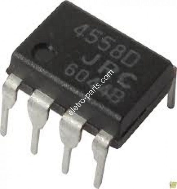 Circuito Integrado RC4558 - Formato DIP 8 pinos - Eletro Parts