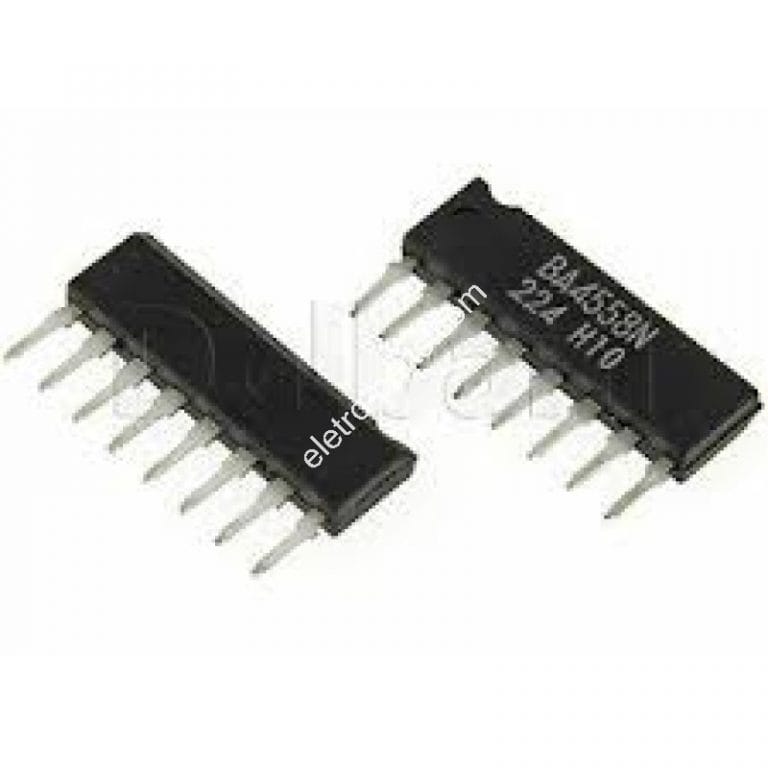 Circuito Integrado BA4558N - Pente 8 pinos - Eletro Parts