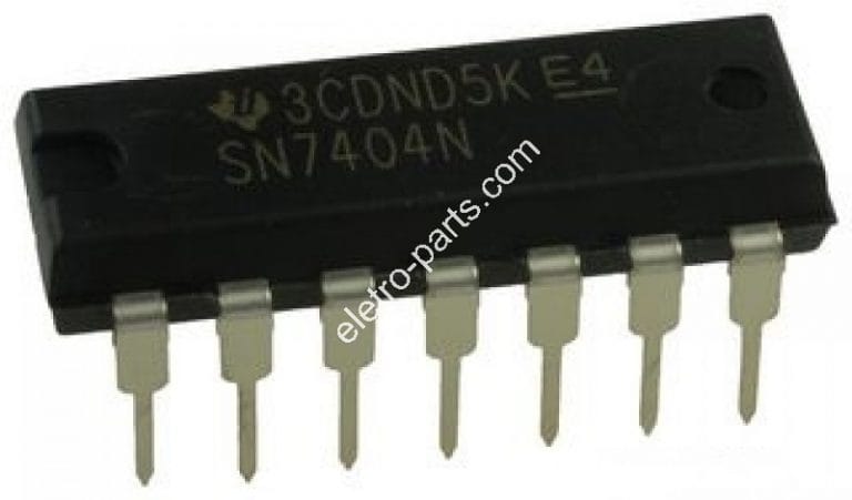Circuito Integrado SN7404 - Eletro Parts