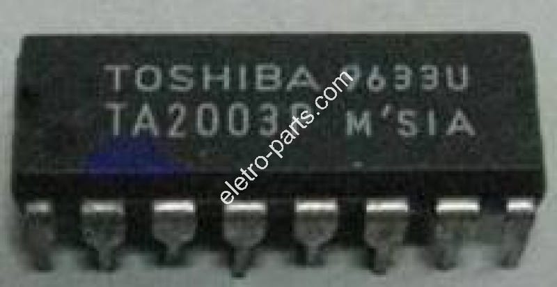Circuito Integrado TA2003 - Eletro Parts