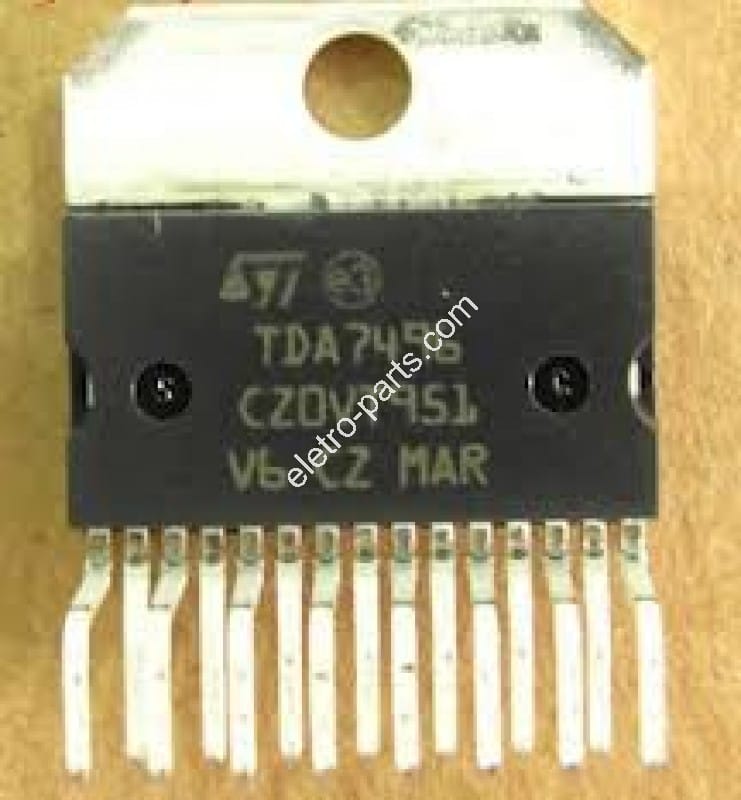 Circuito Integrado TDA7496 15 pinos - Eletro Parts