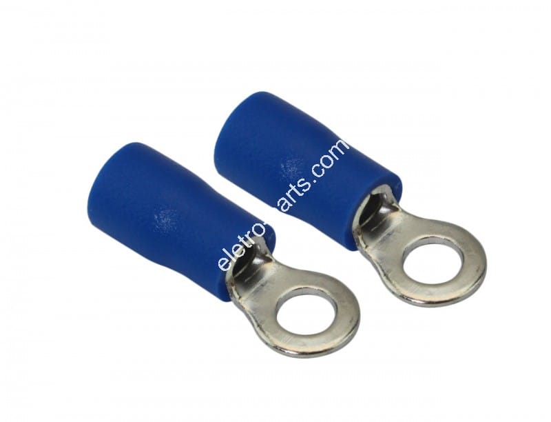 Terminal Olhal C/ Capa 4,9mm - Pacote c/ 10 Peças - Eletro Parts