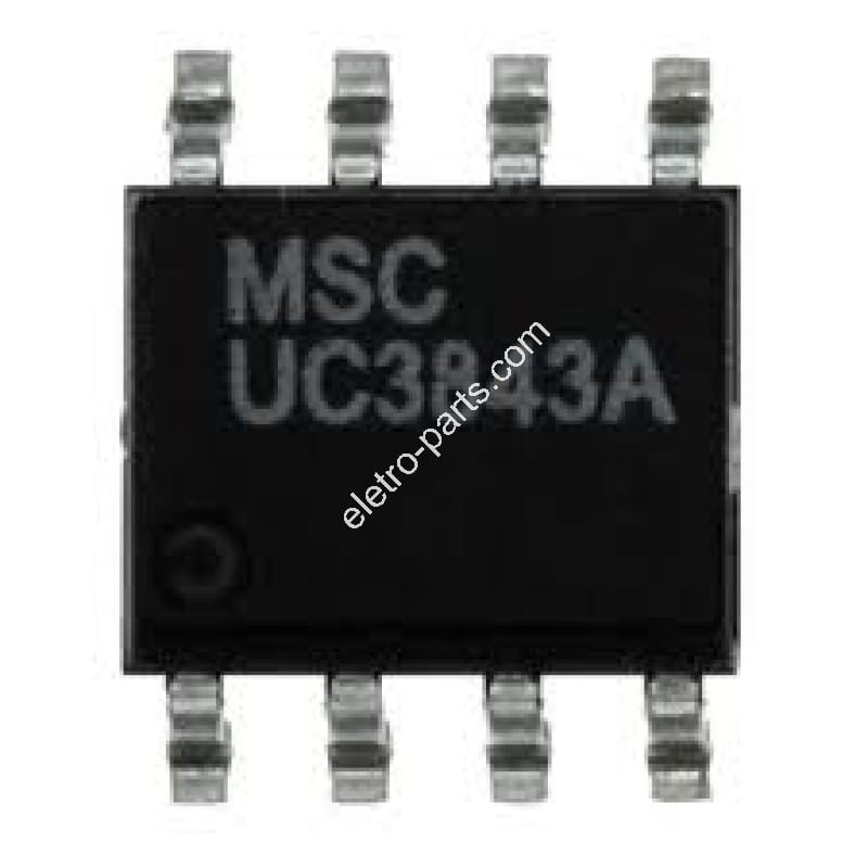 Circuito Integrado UC3843 SMD - 8 PINOS - Eletro Parts