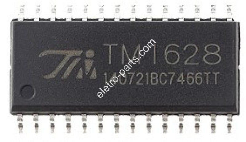 Circuito integrado TM1628 - SMD - Eletro Parts