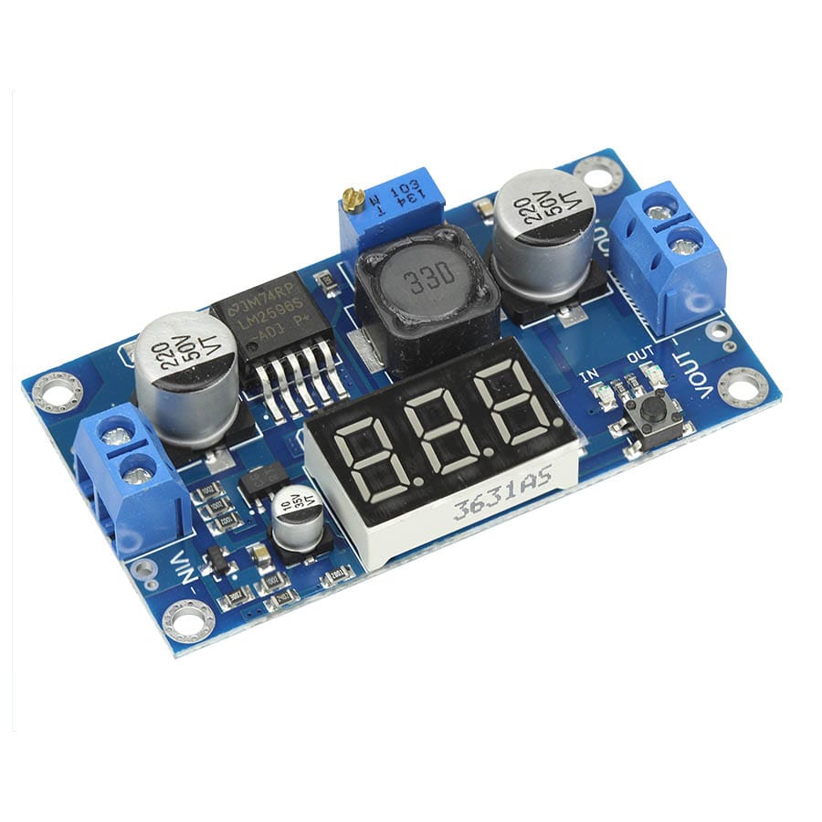 Módulo Conversor DC-DC Step Down 3A - LM2496S - Eletro Parts