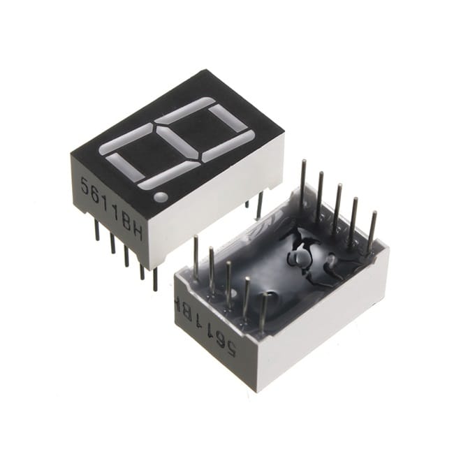 Display 7 Segmentos Ânodo 1 Digito – Vermelho - Eletro Parts