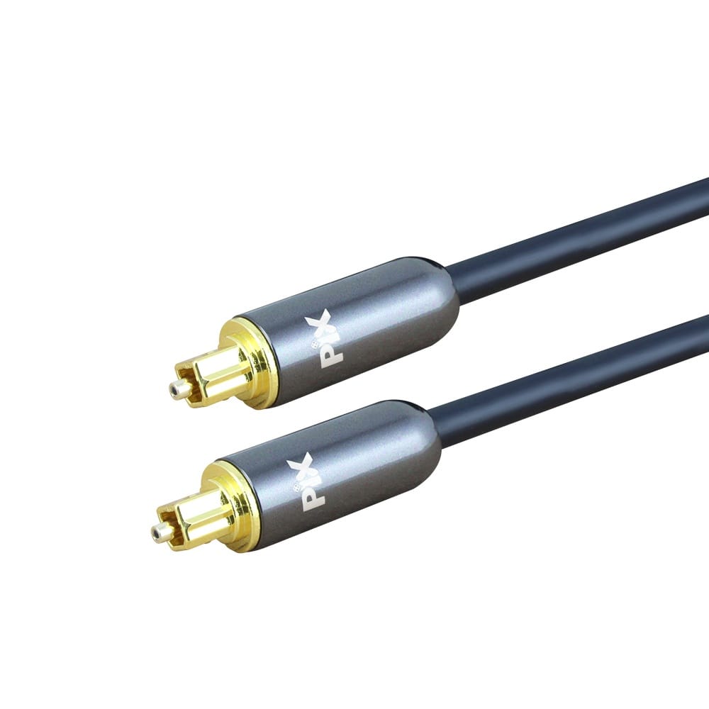 Cabo Óptico Digital Premium com 2 Metros - Profissional - Eletro Parts
