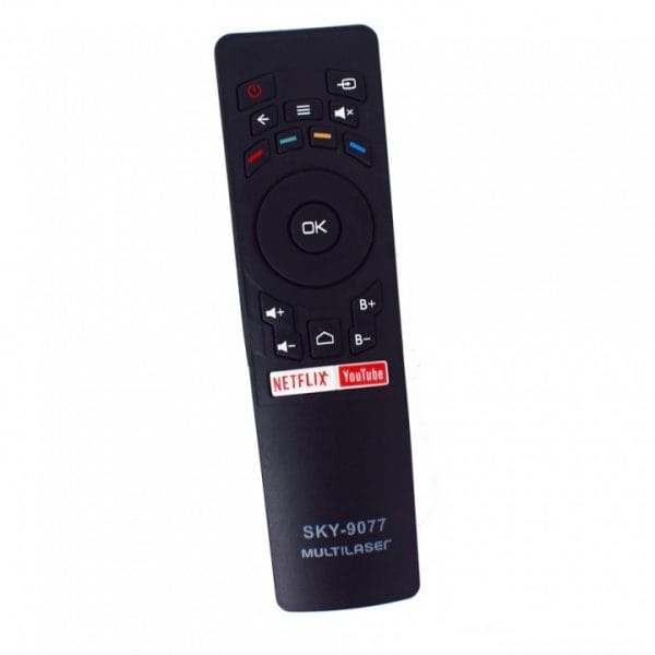 Controle TV Multilaser Smart RC3442108 - Eletro Parts