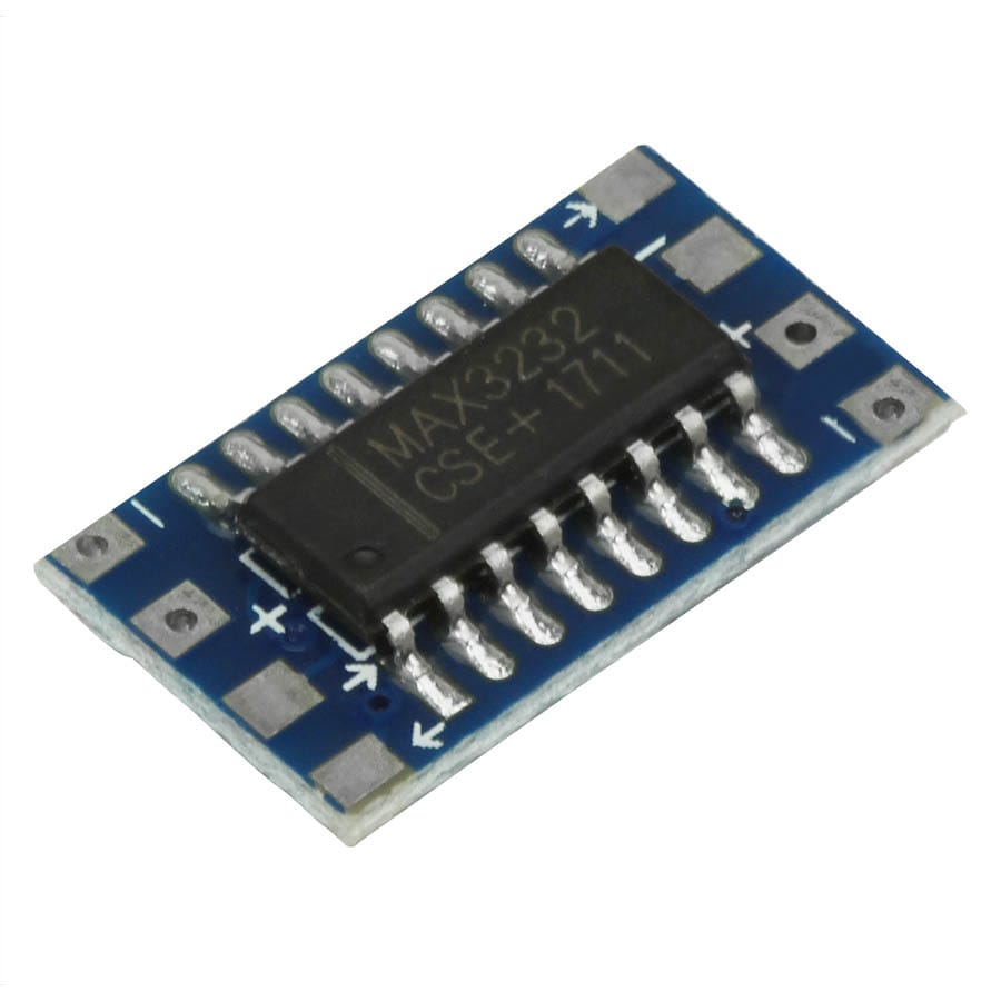 Modulo Conversor RS232 para MAX3232 - Mini / Kit c/ 2 Peças - Eletro Parts