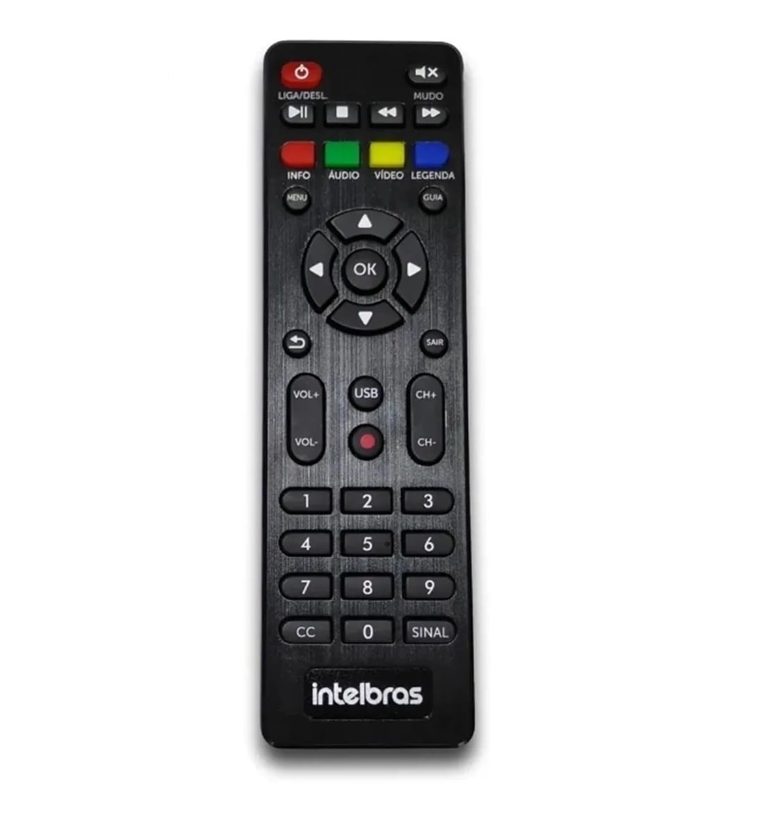 Controle Remoto Receptor TV Digital Intelbras CD730 Original - Eletro Parts