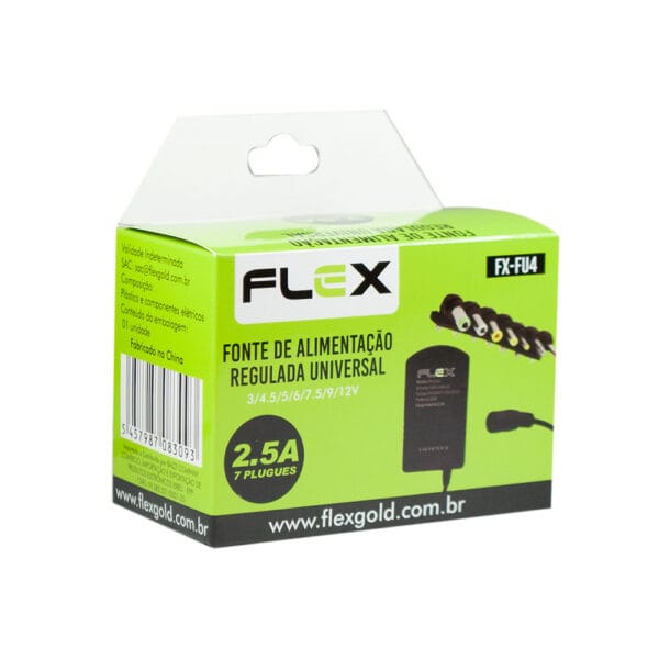 Fonte Universal 3,5A c/ 7 Tipos de Plugs - Eletro Parts