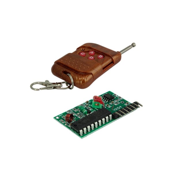 Kit Controle Remoto + Receptor RF 433Mhz - Eletro Parts