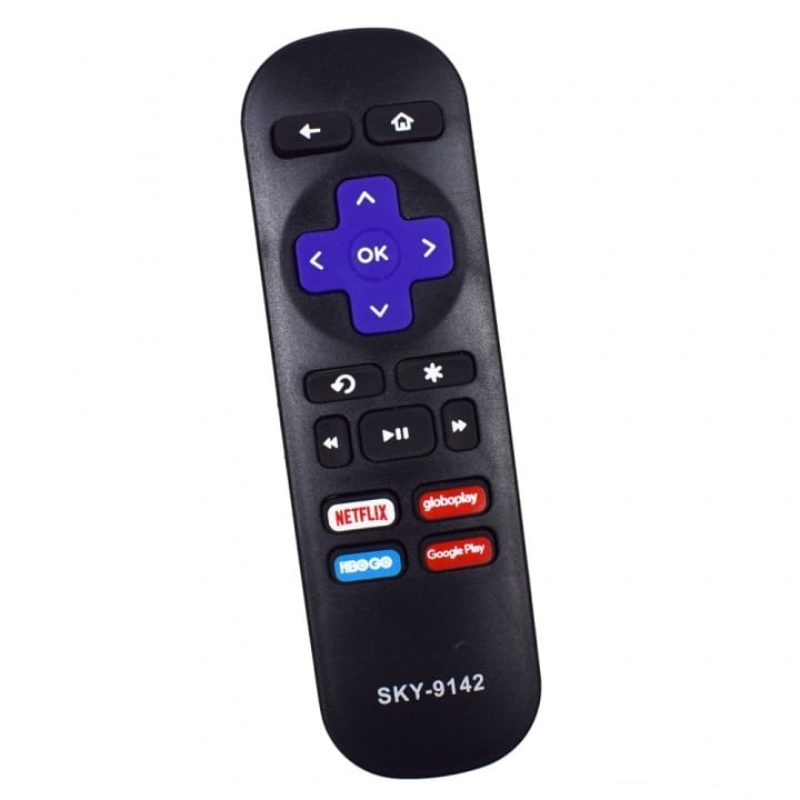 Controle Remoto Recptor Roku TV Express TV Box - Eletro Parts