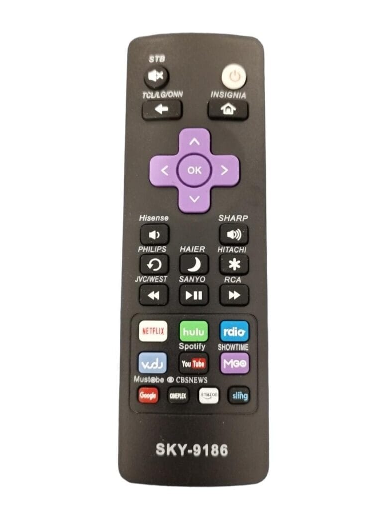Controle Universal Smart TV Box Roku Express - Eletro Parts
