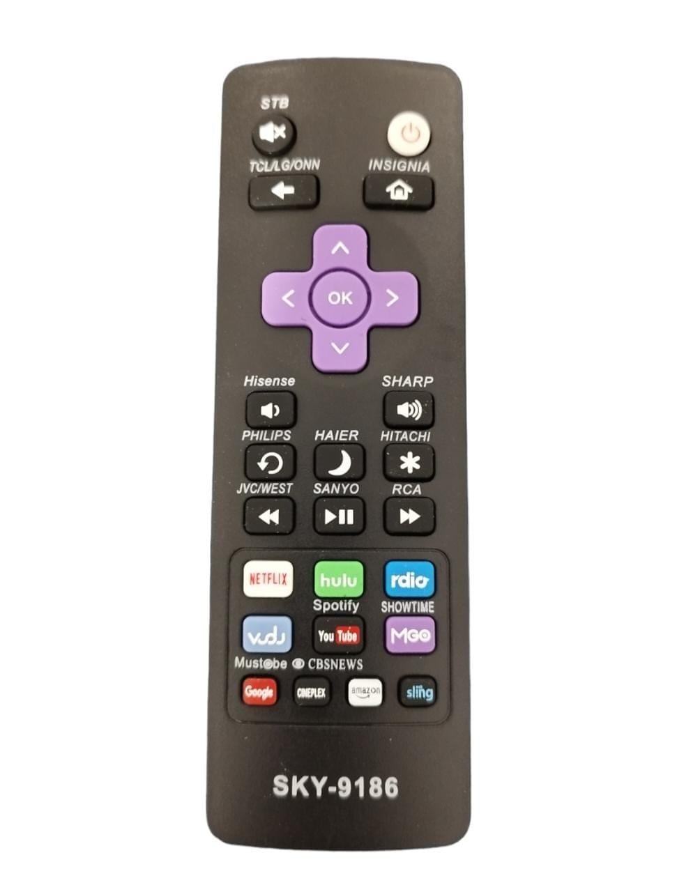 Controle Universal Smart TV Box Roku Express - Eletro Parts