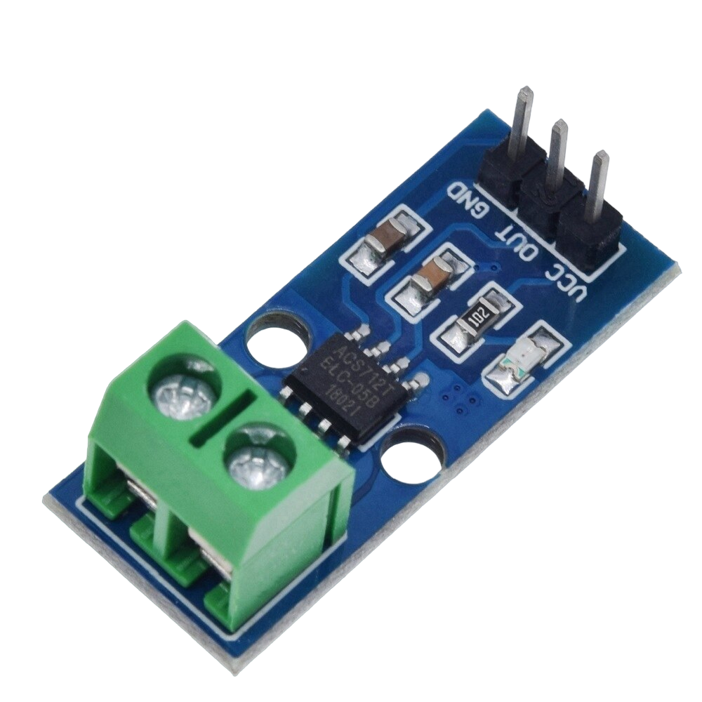 Modulo Sensor de Corrente ACS712 - 5A +5A - Eletro Parts
