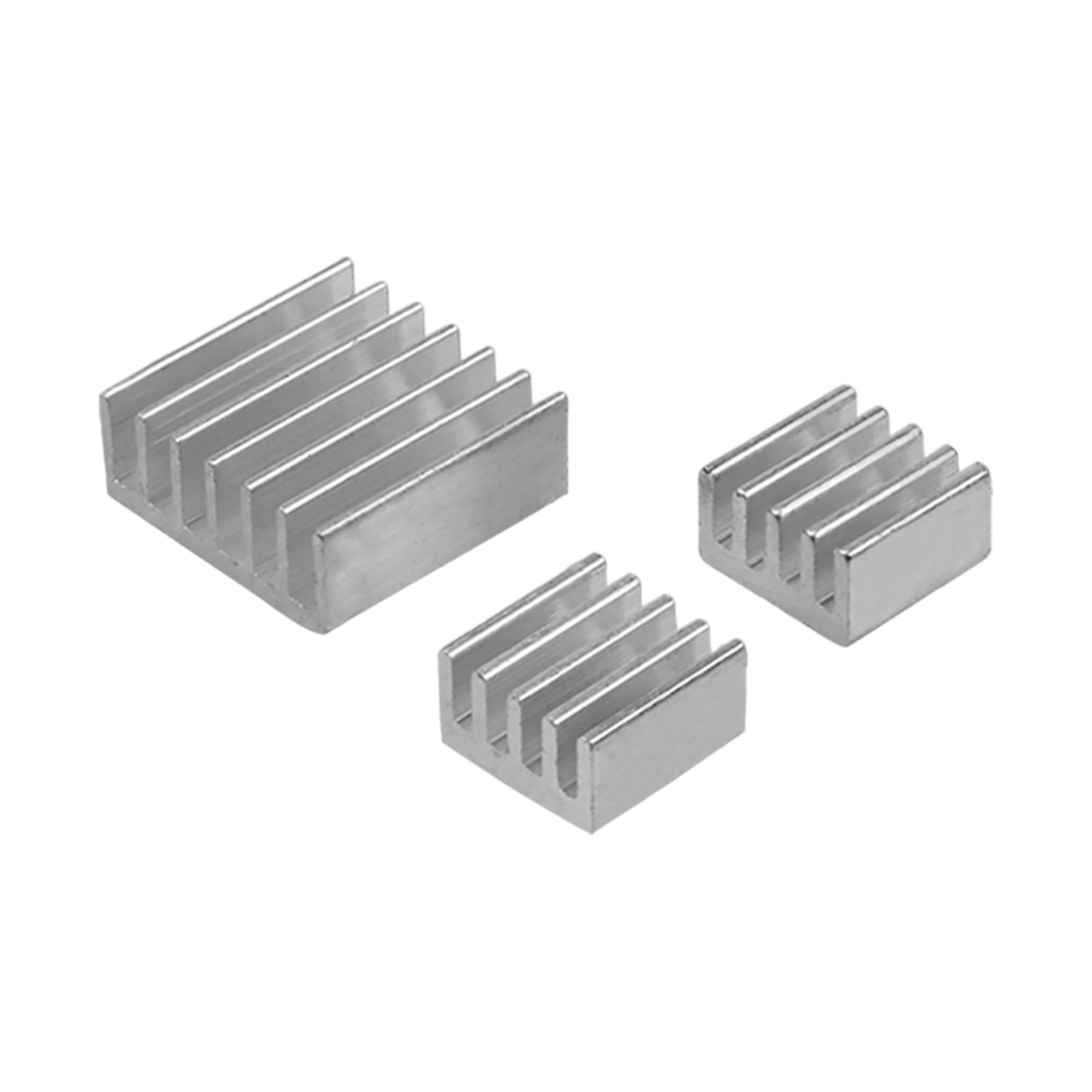 Dissipador de Calor Raspberry PI Kit Com 3 Peças ...