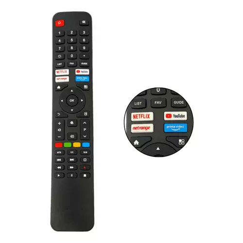 Controle Remoto TV Mtek MK50FSAU / Vizzion LE43DF20 (Smart TV) - Eletro ...