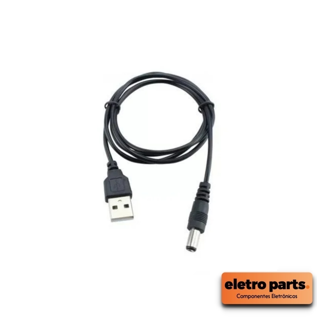 Cabo USB Macho Para P4 3,5mm Macho - 50cm - Eletro Parts