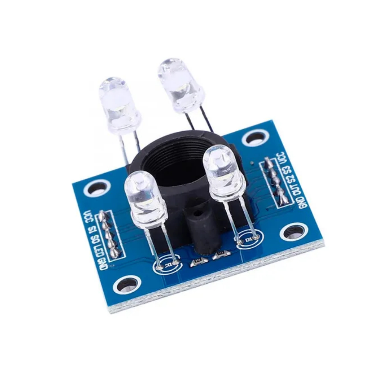 Módulo Sensor de Cor TCS230 / TCS3200 - com LED Branco - Eletro Parts
