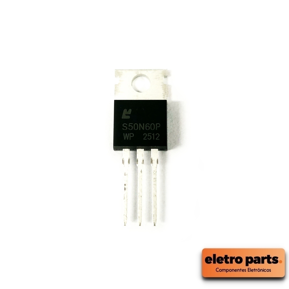Transistor P50N60 / 50N60 – MOSFET Canal N – 60V 50A – TO-220 - Eletro Parts